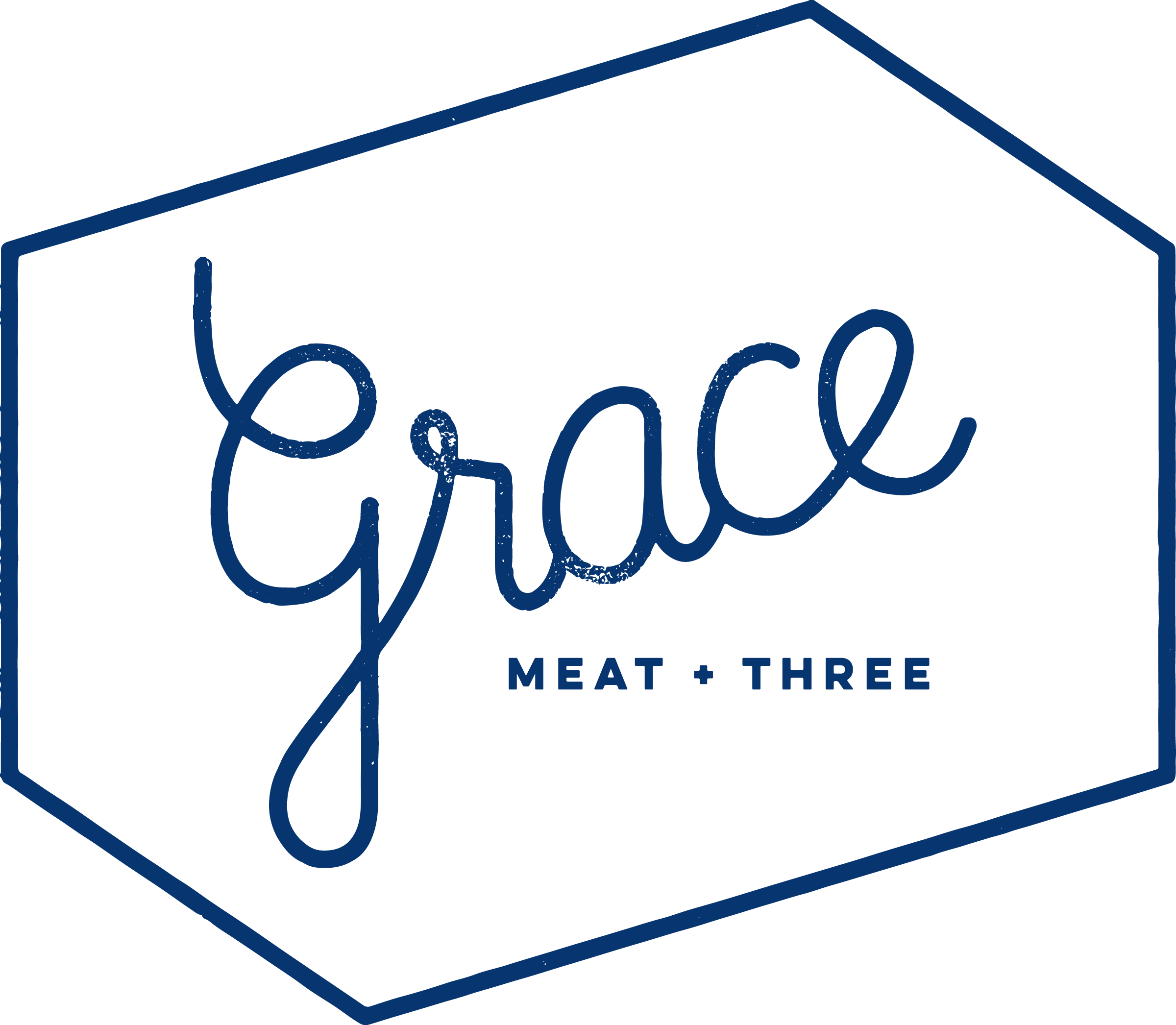 Grace Meat + Three logo